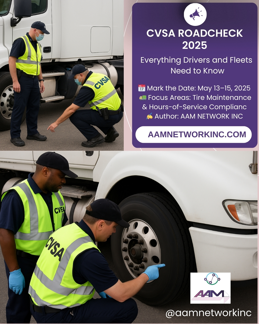 Get Ready for CVSA Roadcheck 2025: Everything Drivers and Fleets Need ...